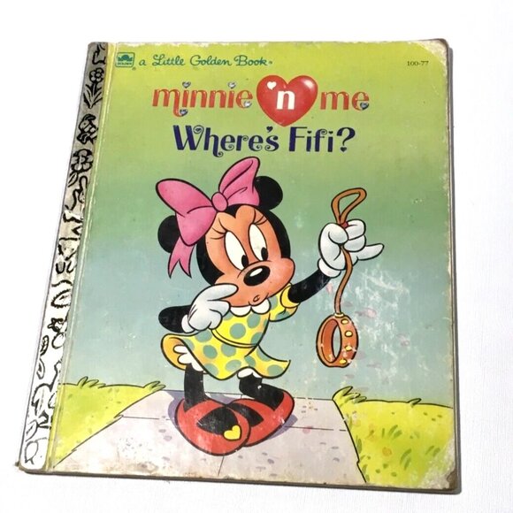 Other | Little Golden Book Minnie N Me Wheres Fifi By Lyn Calder 1991 ...